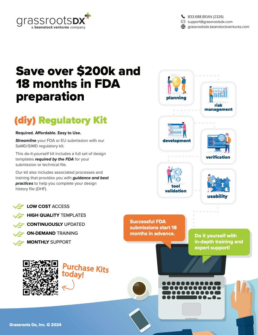 DIY FDA Kits & Digital Health Community | Grassroots Dx by BSV